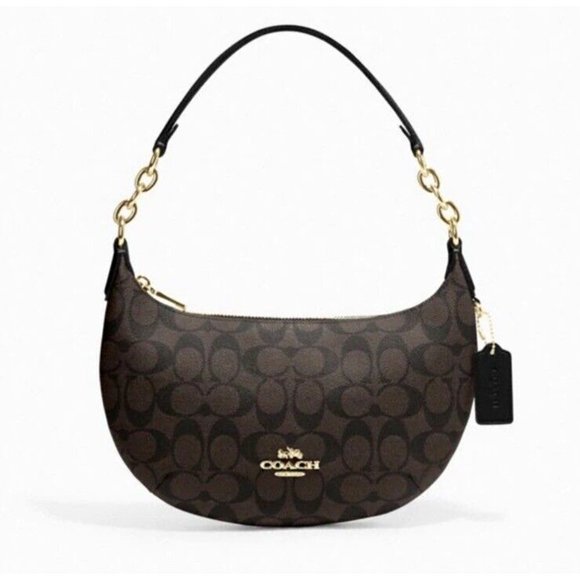 Coach | Bags | New Coach Ce62 Payton Shoulder Bag In Signature Canvas ...
